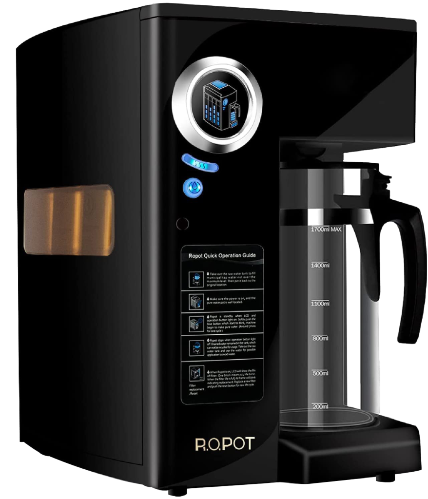 Counter TOP RO POT : 100 GPD - Oasis Of Water